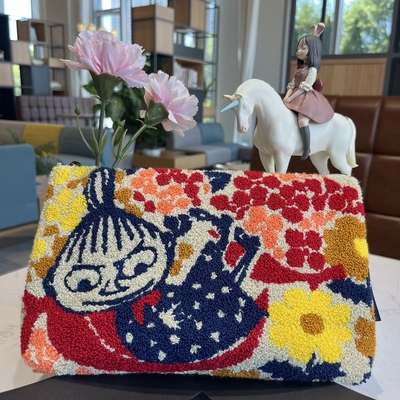 出口订单丑萌雅美化妆包零钱包手机包多功能收纳包笔袋美妆包