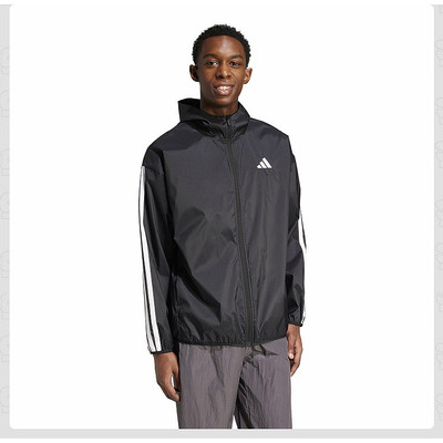 adidas阿迪达斯男子新款时尚梭织运动健身休闲连帽外套 IM7848