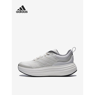 Adidas阿迪达斯NORASHEL新款女子白色厚底鞋跑步鞋JS4890