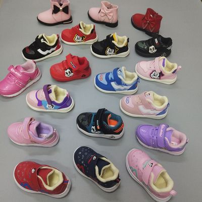 女宝宝加绒加厚2岁冬季婴儿鞋