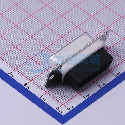 205205-2 面板安装- D-Sub/VGA连接器 15P 母座2排可开票