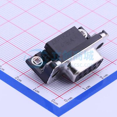 5747844-4 弯插 D-Sub/VGA连接器 9P 母座2排可开票