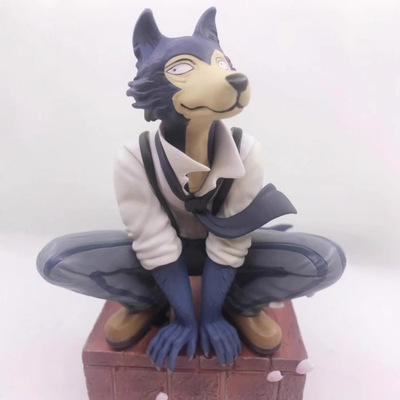 BEASTARS 大灰狼 雷格西 蹲姿 切里顿学园 雷狗子  盒装 模型