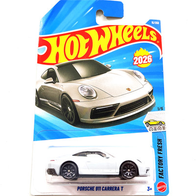 C4982风火轮2026A合金小跑车模porsche911保时捷CARRERA T卡雷拉