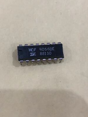 HCF4056BE  DIP16   HCF4056BE 专业电子元器件一站式配单