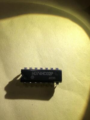 HD74HC02P  DIP14 HD74HC02P 专业电子元器件一站式配单