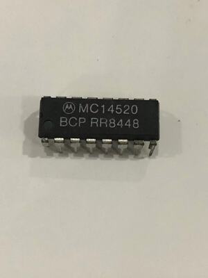MC14520BCP  DIP16 专业电子元器件一站式配单 MC14520BCP  DIP16