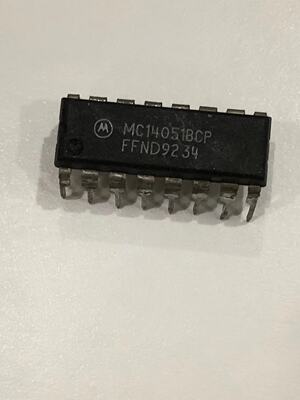 MC14051BCP DIP16 专业电子元器件一站式配单 MC14051BCP  DIP16