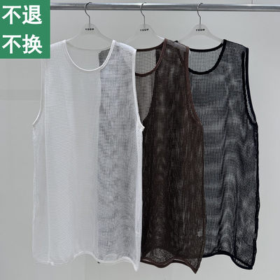 YOOM纯棉线方格镂空网