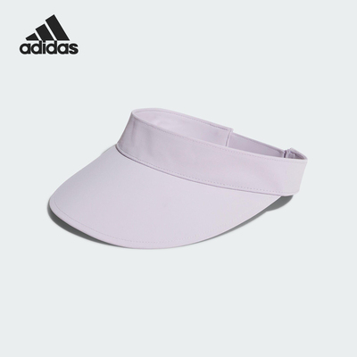 Adidas/阿迪达斯正品SPORT VISOR女士透气经典休闲空顶帽KE9965