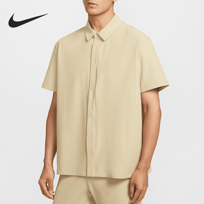 Nike/耐克正品夏季新款Dri-FIT男士经典翻领衬衫短袖HQ6959-253
