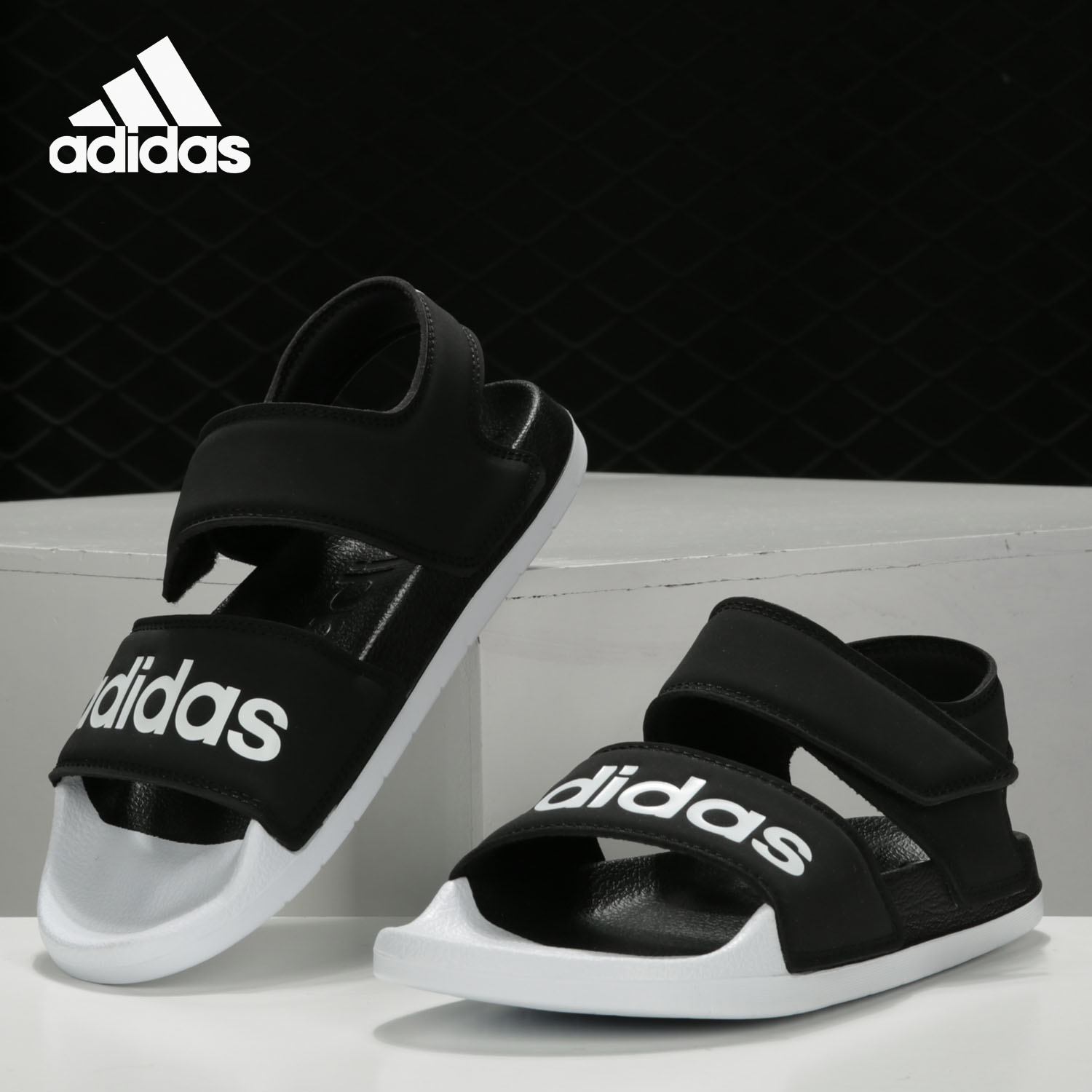 Adidas/阿迪达斯正品Adilette Sandal 男女运动沙滩凉鞋 F35416