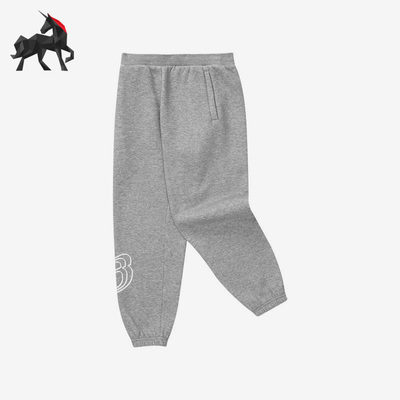 斯凯奇儿童加绒宽松休闲运动长裤