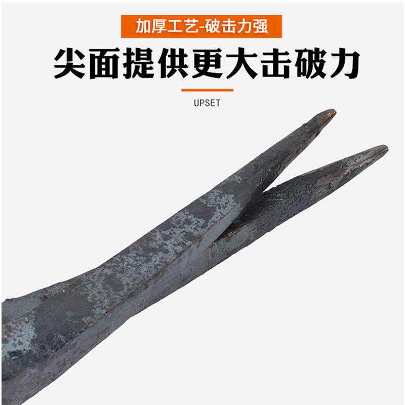 农用挖树根工具镐头洋搞头钢镐尖镐户外多功能开垦十字镐洋镐铁镐
