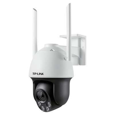 TP-LINK400万全彩星光级无线摄像头星光室外无线球机TL-IPC643-A4