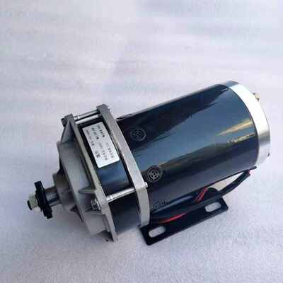 喂料车电机48v500w有刷减速加长轴永磁直流电动机三鑫达36V24V800