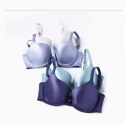 comfit光面内衣女无痕大码文胸