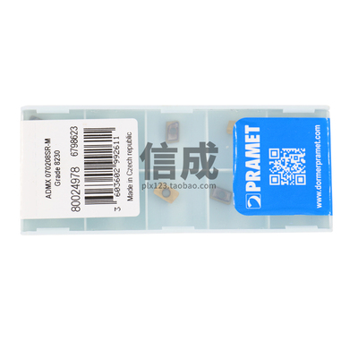 正品原装PRAMET普拉米特ADMX070208SR-M 8230数控铣刀片