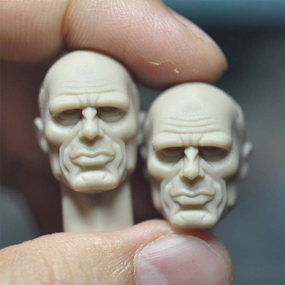 1/12 6寸 ml shf mafex 黑帮王国 撒克逊 漫画风格头雕 白膜