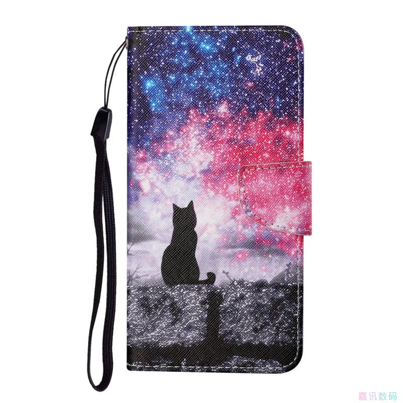 星空猫适用GalaxyA05/A15/A25/A35/A55 5G三星翻盖手机壳A04/A14/A24/A54/A53/A33 4G皮套防摔保护套电话壳