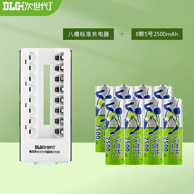 2500毫安次世代镍氢充电套装