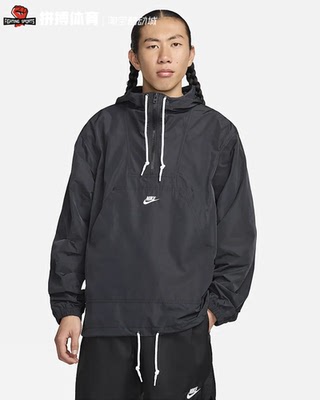 正品正品耐克卫衣男子春季防风训练运动休闲连帽套头衫FN3893-010
