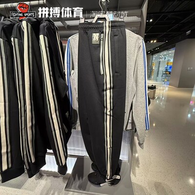 正品耐克男裤2025春针织加绒保暖篮球运动收口束脚长裤HJ3884-010