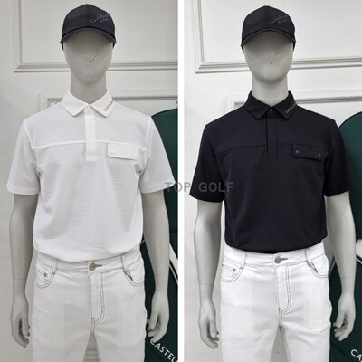 Castelbajac韩国代购C牌 26夏男冷感速干高尔夫POLO衫 不退不换