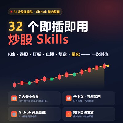 炒股技能SKill合集适用codex/claudecode/workbuddy各ai智能体