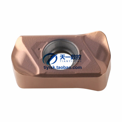 EXN03R铣刀刀片快进给铣刀片替换东芝LNMU0303ZER-MJ双面开粗铣刀