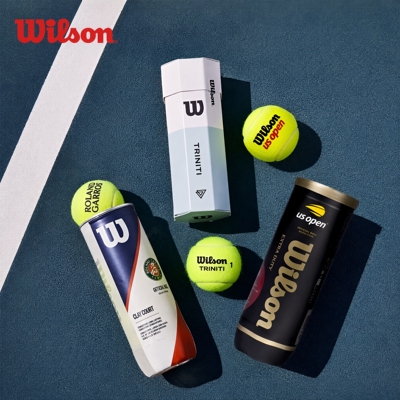 Wilson威尔胜网球威尔逊有压球上海大师赛美网法网专业训练比赛球