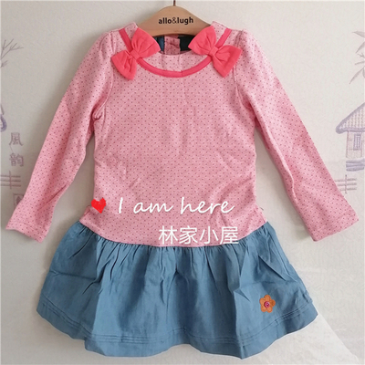 alfonso女宝长袖连衣裙春秋