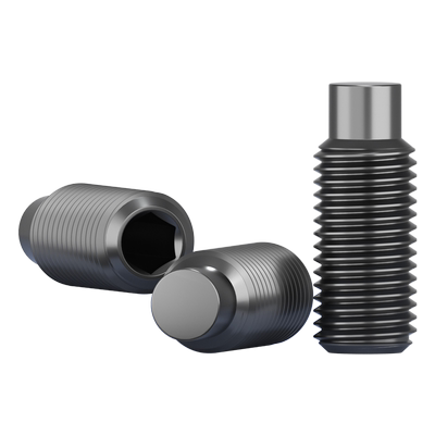 12.9级合金钢凸端紧定螺丝