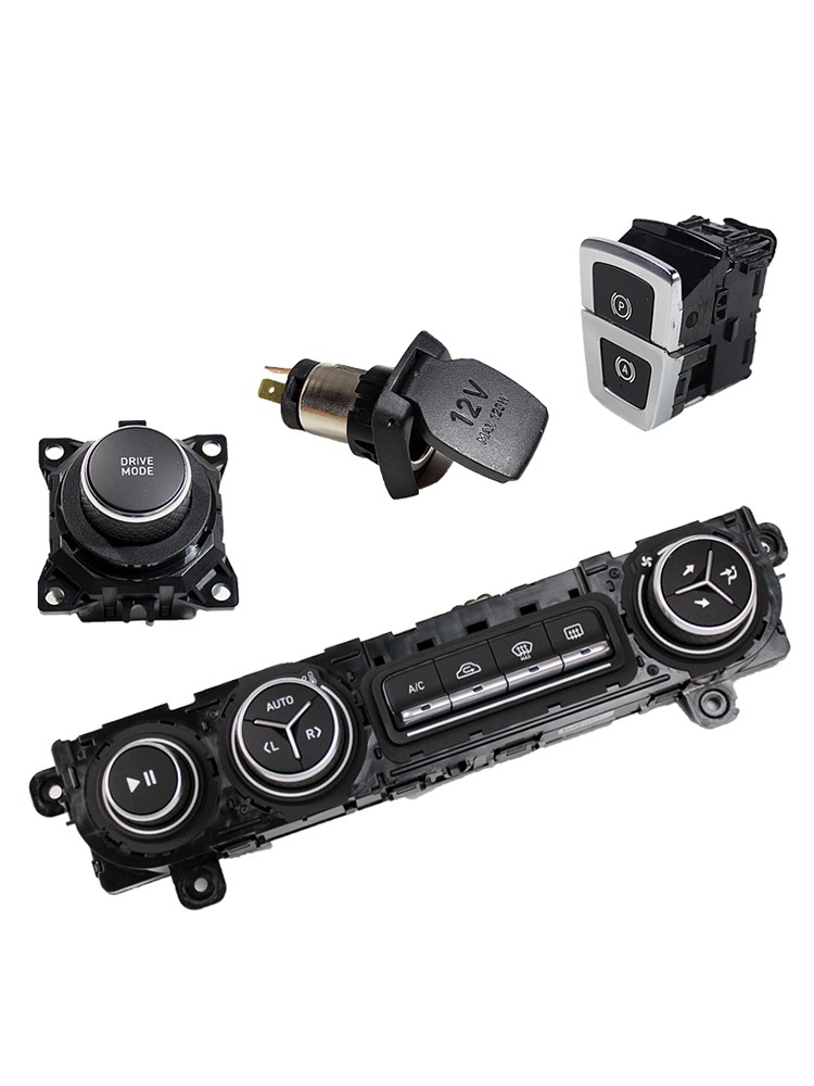 领克010203空调控制开关电子停车制动刹车启动开关按键电源插座_虎窝淘