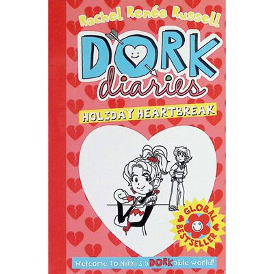 英文原版图书怪咖日记假期心碎
