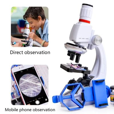Microscope Kit Led 1200X Lab Microscope Home School Science