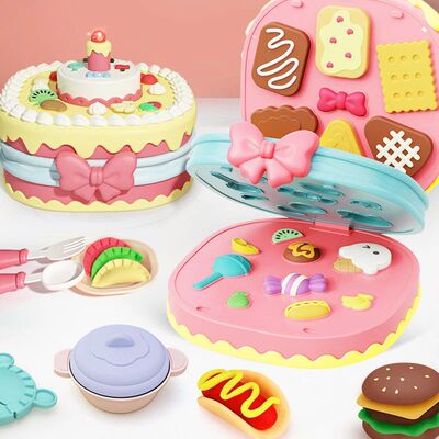 DIY Plasticine for Children Modeling Polymer Clay Baking Set