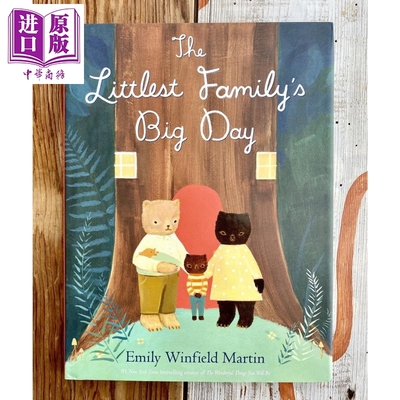 进口原版 *Emily Winfield Martin The Littlest Familys Big Day 小小的家 英文原版 进口图书 儿童绘本 故事图画   Penguin USA