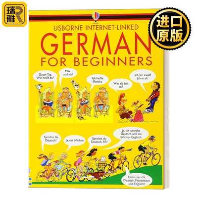 进口原版 英文原版 German for Beginners 德语初学者 英文版 Angela Wilkes 进口英语原版书籍   Usborne