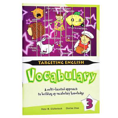 进口原版 *【新加坡英语教材】Targeting English Vocabulary Book 3 目标英语词汇书3   STAR PUBLISHING PTE LTD.