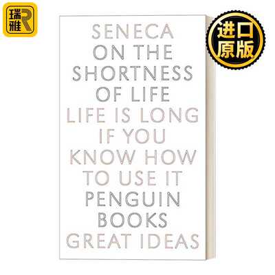 进口原版 英文原版 On the Shortness of Life Penguin Great Ideas 论生命之短暂 哲学 Seneca 企鹅伟大*系列 英文版 进口