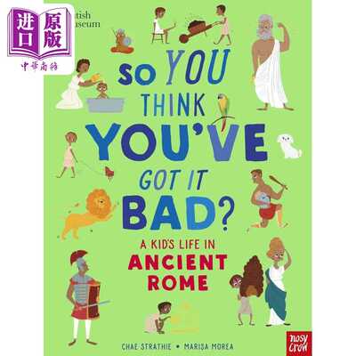 进口原版 *如果你生活在古罗马 A Kids Life in Ancient Rome 英文原版 儿童历史读物 人文百科绘本故事 进口读物7   Nosy Crow