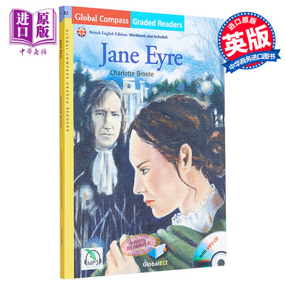 进口原版 *剑桥英语考试附线上音频世界名著读物 Global ELT Graded Reader Jane Eyre 简爱 English 英式英语 分级   GLOBAL ELT