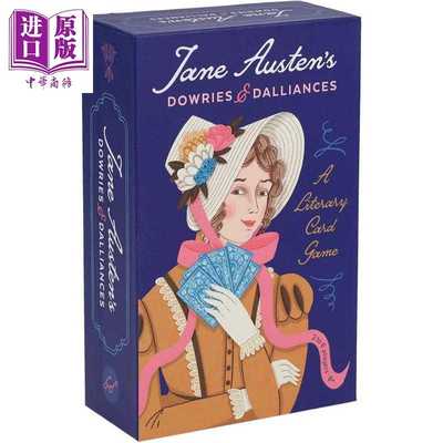 进口原版 *简奥斯汀的嫁妆与调情 文学卡牌游戏 Jane Austens Dowries Dalliances 英文原版   Chronicle Books