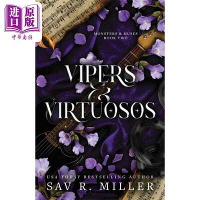 进口原版 *毒蛇与收藏家豪华版 英文原版 Vipers and Virtuosos  Deluxe Edition Sav R Miller   Sourcebooks