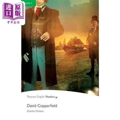 进口原版 *Pearson English readers大卫·科伯菲尔德David Copperfield培生英语分级读物3级初中-高中蓝思值510L中   Pearson Edu