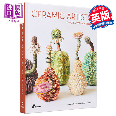 进口原版 *Ceramic Artists on Creative Processes 进口艺术 陶瓷艺术家讲述创作过程   Hoaki