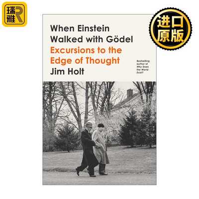 进口原版 英文原版 When Einstein Walked with Godel Excursions to the Edge of Thought 当爱因斯坦与哥德尔同行 英文版 进