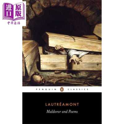 进口原版 *Maldoror and Poems 英文原版 洛特雷阿蒙 马尔多罗之歌及其他诗歌 Comte Lautreamont   penguin uk