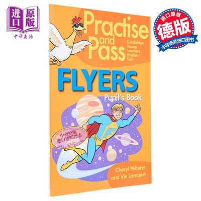 进口原版 *Flyers Student's Book Delta Exam Preparation剑桥YLE考试剑少三级备考学生用书 英文原版进口 英语学   Delta Publis